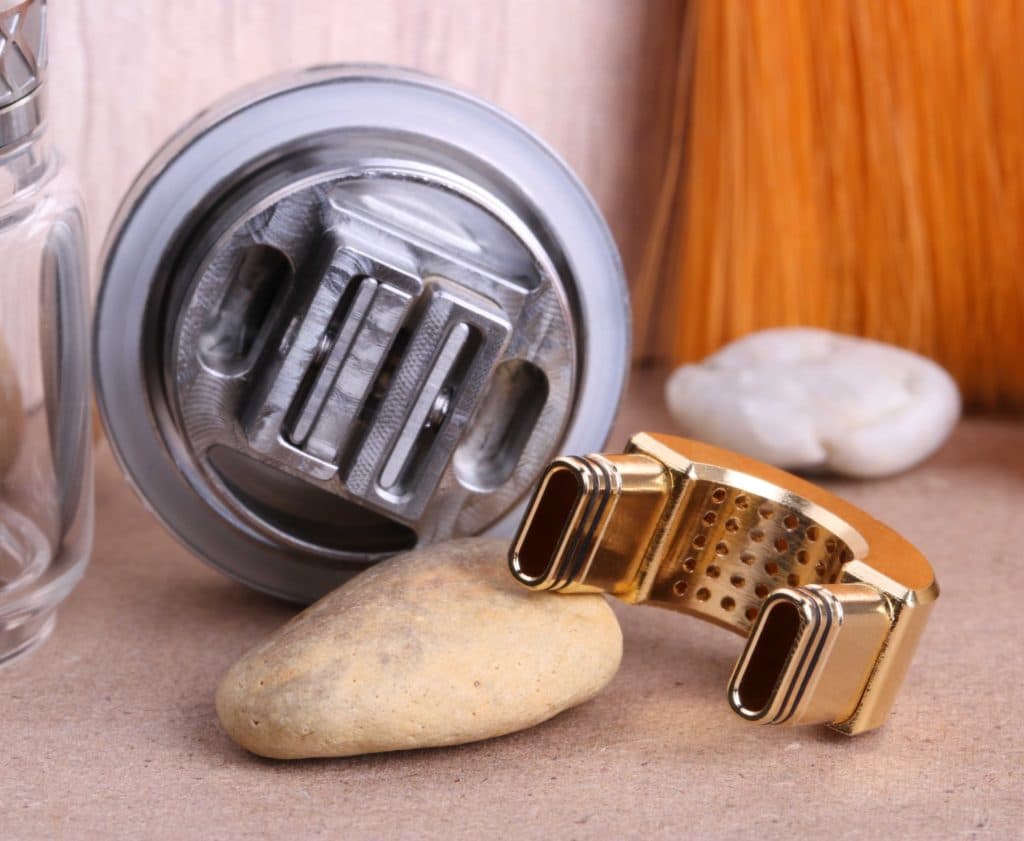 Authentic Ring Lord Mesh RTA Tank Stainless Steel - Vape Pro Planet