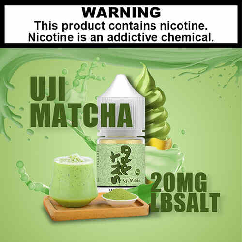 Uji Matcha - Salt Pro - RAK Vape - Matcha Saltnic Ejuice RAK